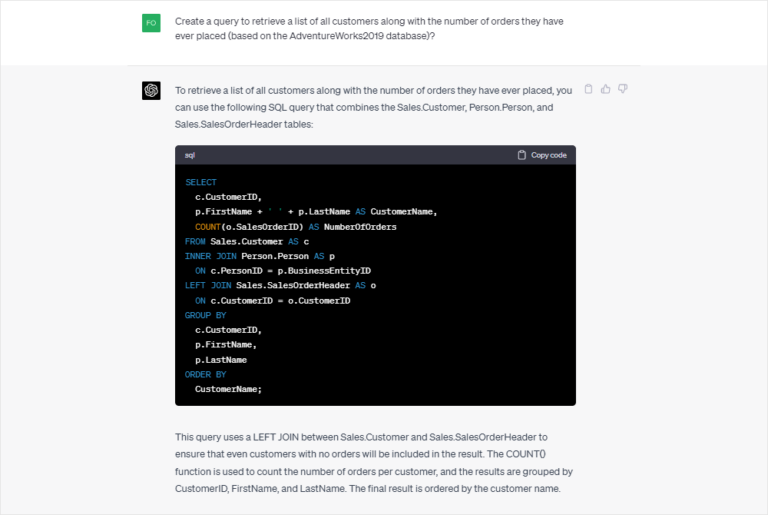 How To Use Chatgpt To Write Sql Join Queries Techstrongai