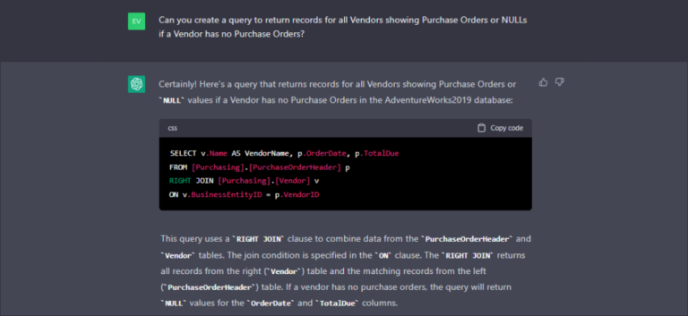 How To Use Chatgpt To Write Sql Join Queries Techstrongai