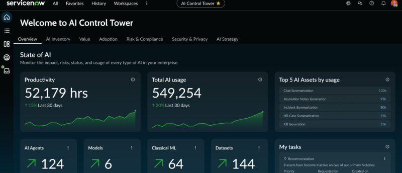 ServiceNow's New AI Control Tower Commands AI Agents - Techstrong.ai